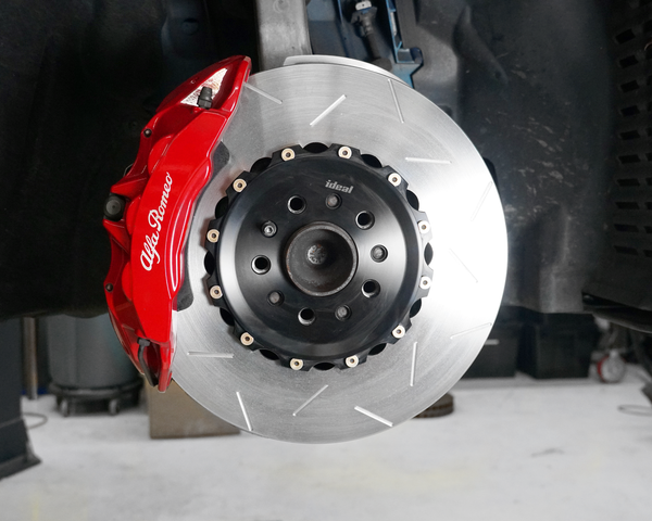 Alfa Romeo Giulia Quadrifoglio Steel Brake Rotor Upgrade – IdealRace
